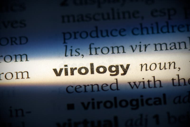 Virology stock photo. Image of printed, writing, macro - 161574608