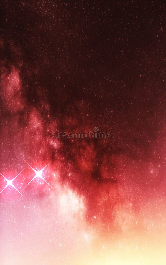 Virtical Space Stars Nubile Heavens Abstract Background Art Stock ...