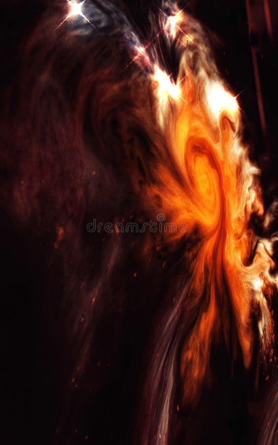 Virtical Space Stars Nubile Heavens Abstract Background Art Stock ...