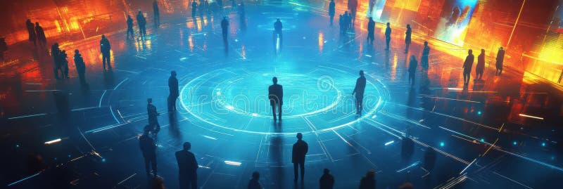 Virtual Arena Hosts Avatars in Intense Digital Battles Showcasing ...