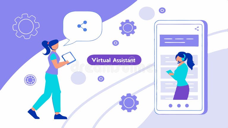 Virtual Assistant App, Mobile Assistant, Digital Help and Mobile ...