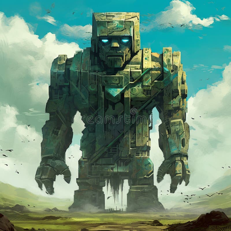 Stone Colossus Stock Illustrations – 123 Stone Colossus Stock ...