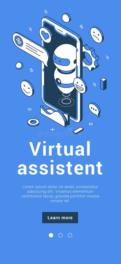 Virtual Assistant Robot Bot Customers Support Service Artificial ...