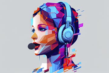 Female Chatbot Stock Illustrations – 305 Female Chatbot Stock ...