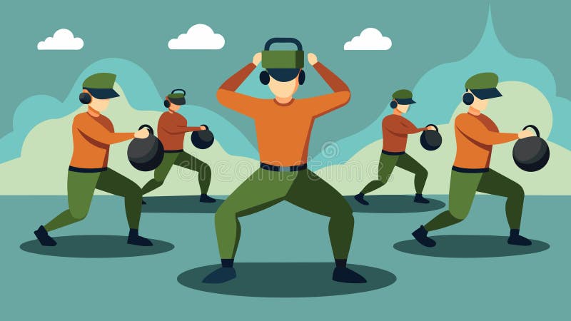 Boot Camp Workout Stock Illustrations – 139 Boot Camp Workout Stock ...