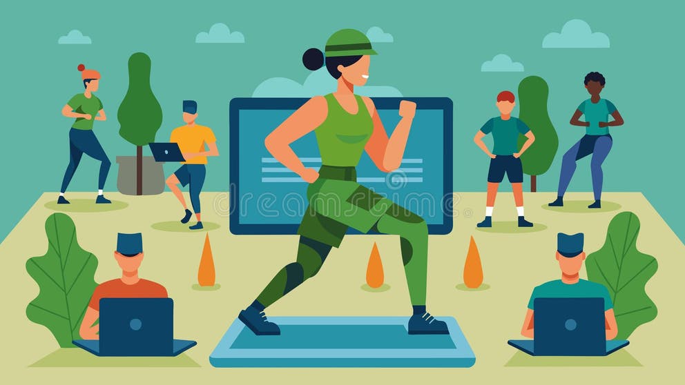 Hiit Stock Illustrations – 309 Hiit Stock Illustrations, Vectors ...