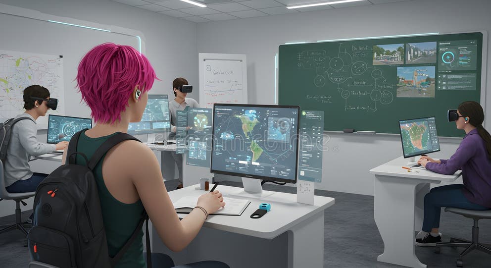 Immersive Learning in Virtual Classrooms: Students Explore Global Data ...