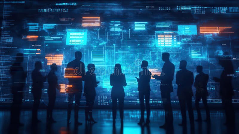 Virtual Collaboration Environment with Silhouettes Interacting Around a ...