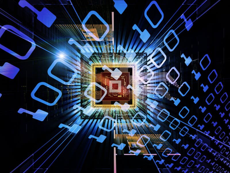 Virtual Computing stock image. Image of background, grid - 26318901