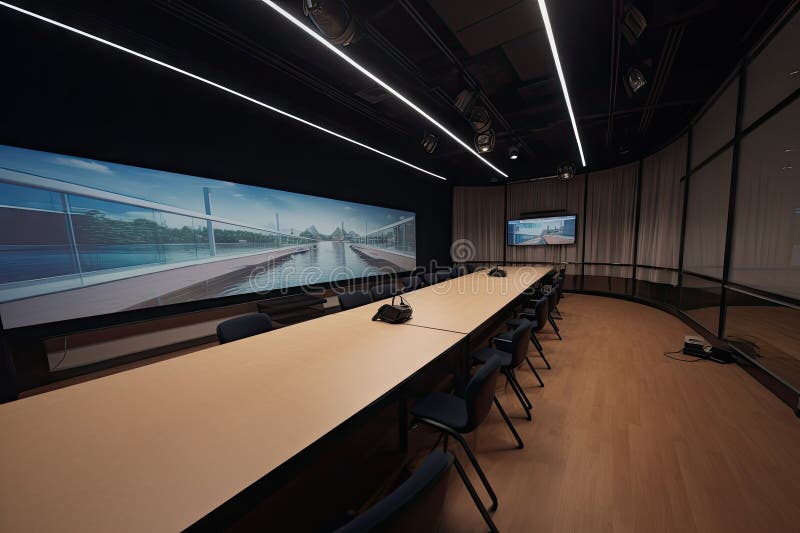 Virtual Conference Room, with View of the Stage, for Speakers To ...