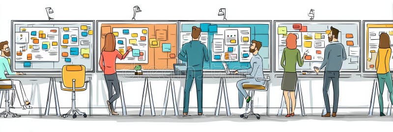 Virtual Coworking Space Featuring Floating Task Boards for ...