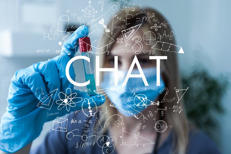 Virtual Creative Artificial Intelligence Hologram with Formulas ...