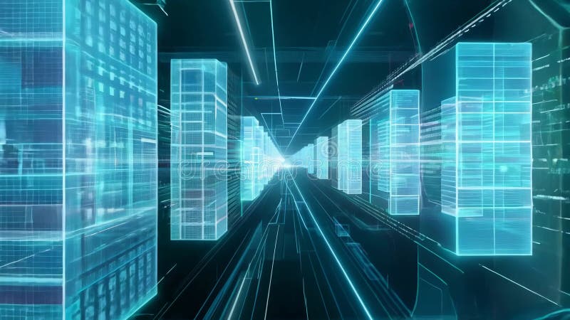 Virtual Data Center Corridor with Cloud Servers Providing Compute Power ... Virtual Data Center Corridor with Cloud Servers Providing Compute Power ...