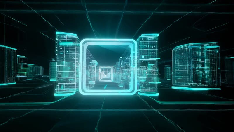 Virtual Data Center Corridor with Cloud Servers Providing Compute Power ... Virtual Data Center Corridor with Cloud Servers Providing Compute Power ...