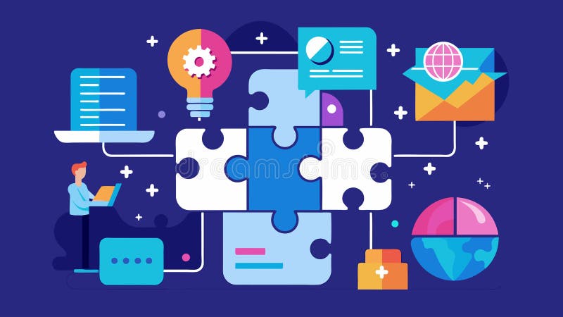 A Virtual Data Puzzle Where Users Must Piece Together Various Data Sets ...