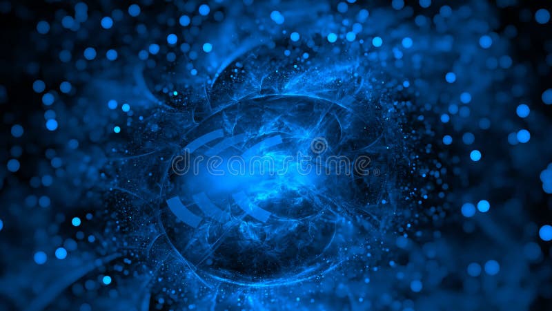 Virtual Digital Space, Data Center. Information Transfer, Digital ...