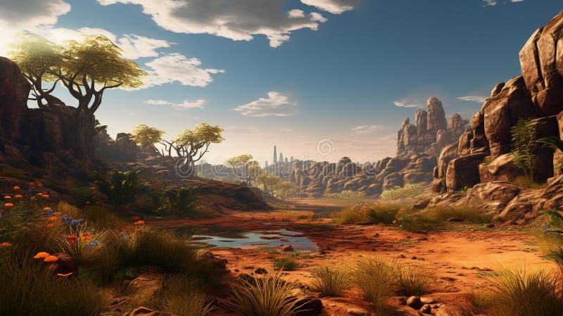 Virtual Expedition VR Worlds Interactive Environments _005 Stock ...