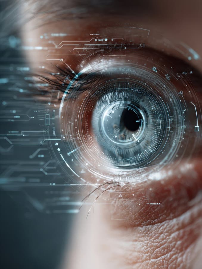 Virtual Eye Exam Display Featuring Advanced Technology and Digital ...