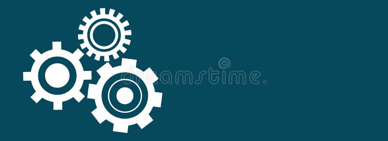 Virtual gears on stock illustration. Illustration of gears - 220826355