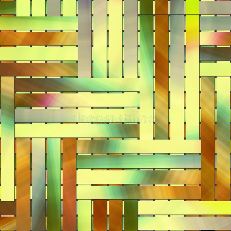 Virtual Geometric Pattern Texture Woven Mat or Rattan, for Graphic ...