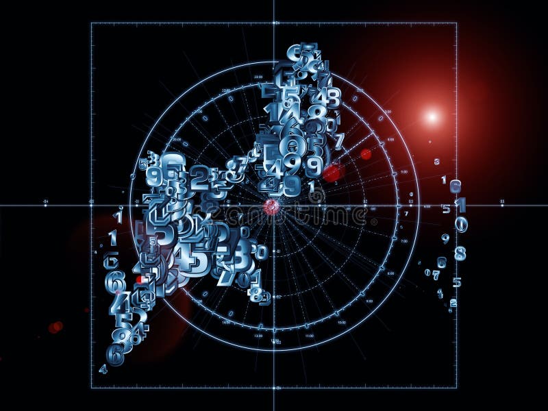 Virtual Geometry stock illustration. Illustration of math - 41520678