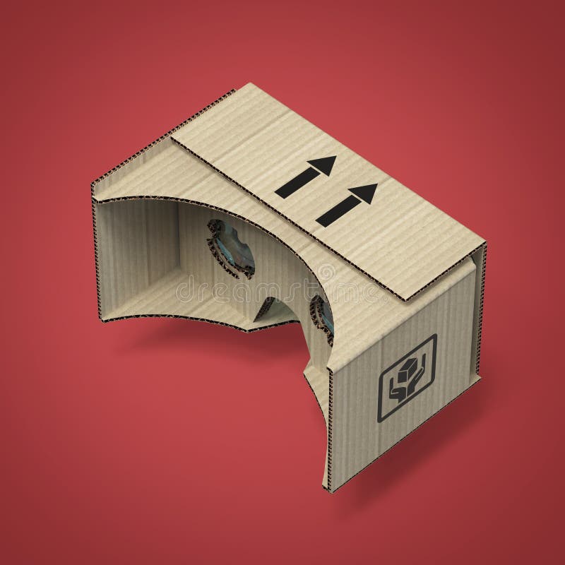 Virtual Goggles Eye-wear Cardboard Head Equipment VR Helmet, Augmented ...