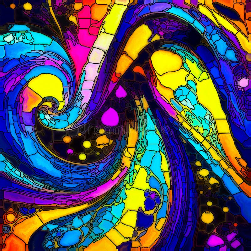 Virtual Hue Lab stock photo. Image of background, contemporary - 337157756