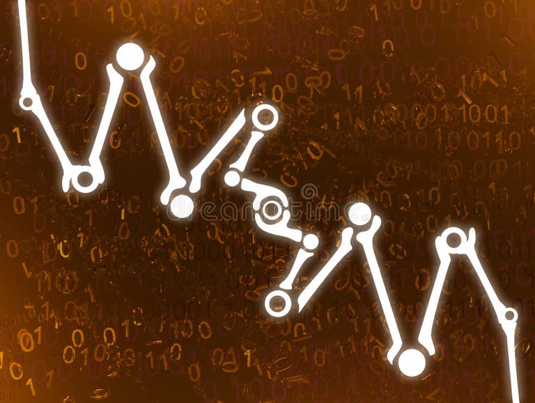 Virtual Joints stock illustration. Illustration of rendering - 255107536