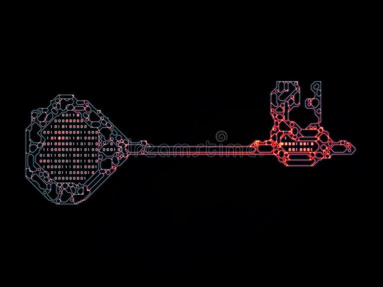 Virtual Key Code stock illustration. Illustration of geometry - 35107513