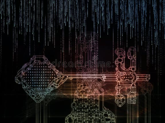 Virtual Key Code stock illustration. Illustration of abstract - 33175823