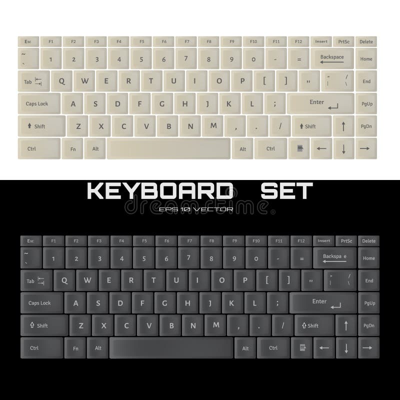 Glowing Touch Screen Keyboard Stock Illustrations – 462 Glowing Touch ...