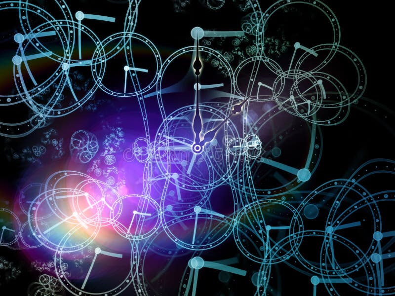 Virtual Life of Temporal Realm Stock Illustration - Illustration of ...