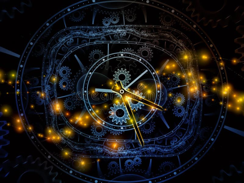 Virtual Life of Temporal Realm Stock Illustration - Illustration of ...