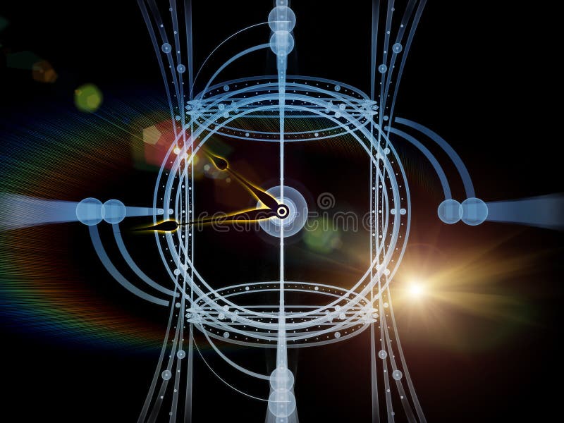 Virtual Life of Temporal Realm Stock Illustration - Illustration of ...