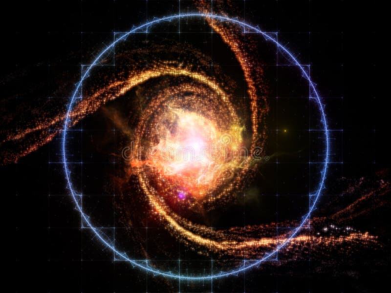 Virtual Life of Void stock illustration. Illustration of cosmos - 149404839