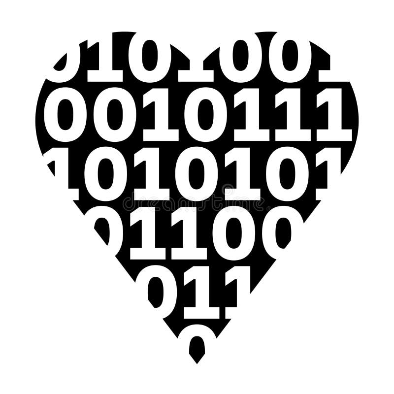 Virtual love stock vector. Illustration of pixel, icon - 116027971