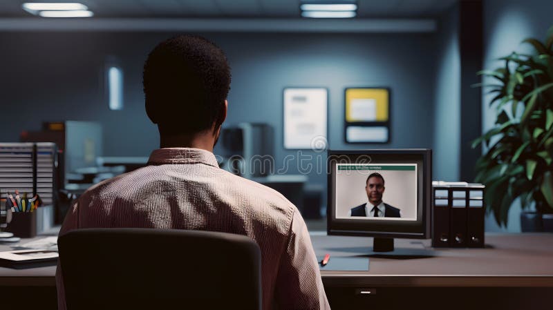 Virtual Meeting Interaction Office Digital Content Professional ...