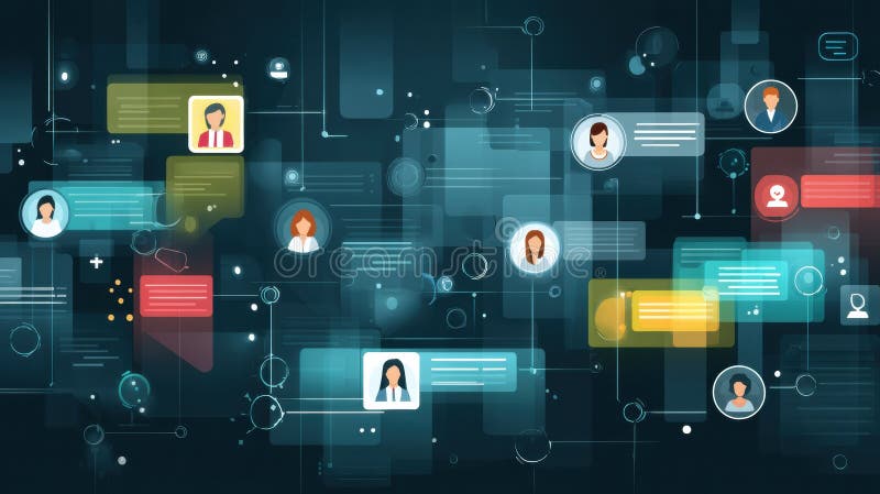 Virtual Meeting Interface Showcases Diverse Avatars and Interactive ...