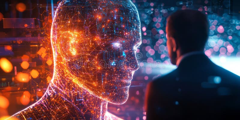 A Virtual Mentor or Coach in the Form of a Glowing Avatar Teaching a ...