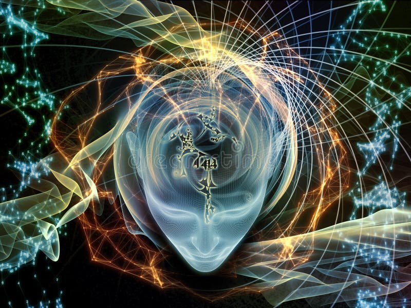 Virtual Mind stock photo. Image of human, imagination - 33332076