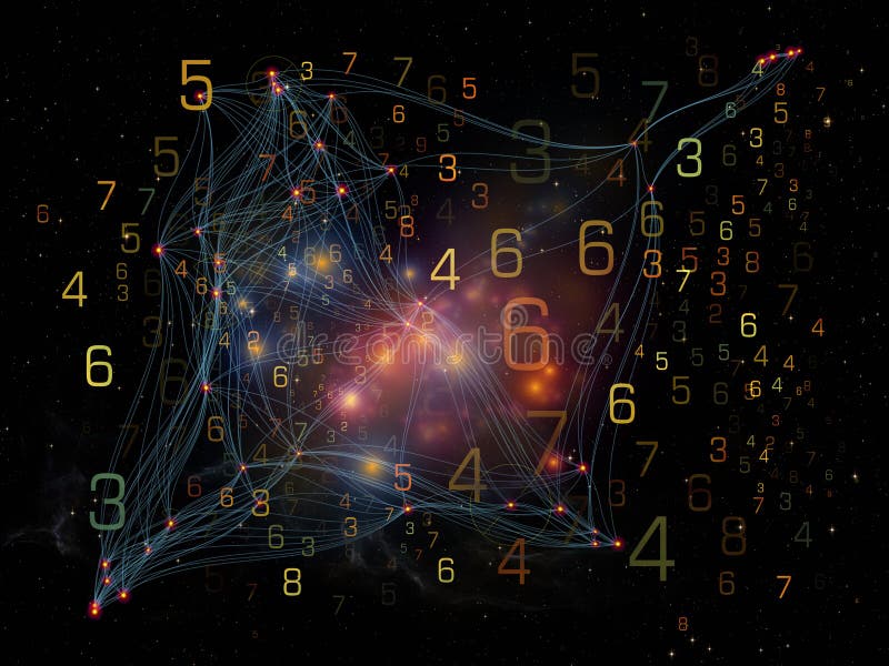 Virtual Network stock photo. Image of cyberspace, composition - 48168302