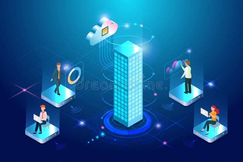 Virtual Office, Telecommuting, Work from Home Network Connection ...