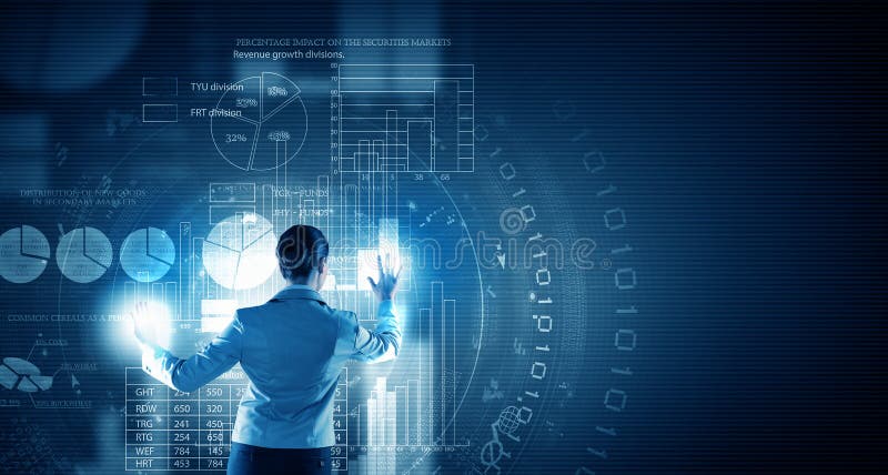 Virtual panel stock photo. Image of interface, advanced - 57446618