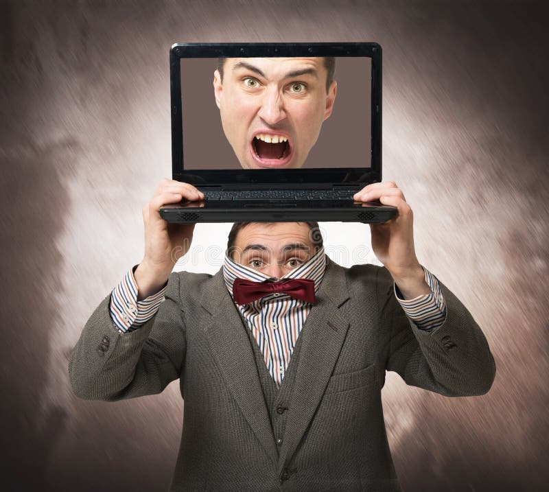 Virtual Personality Concept Stock Photo - Image of anonymity, hide ...