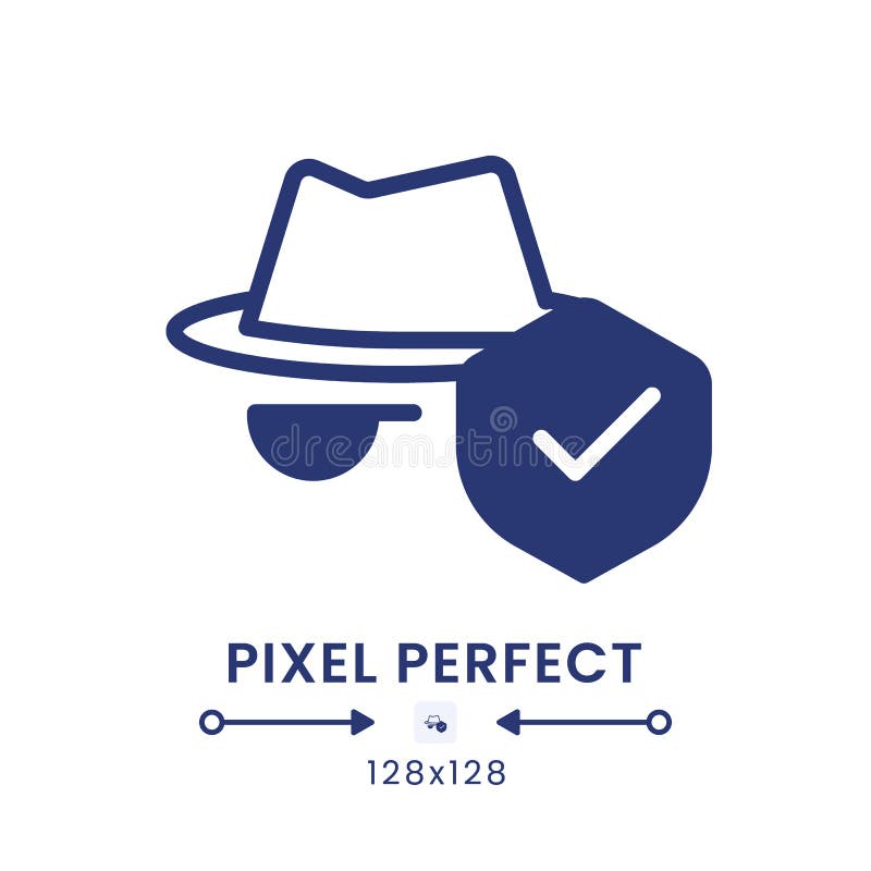 Virtual Private Network Black Solid Desktop Icon Stock Vector ...