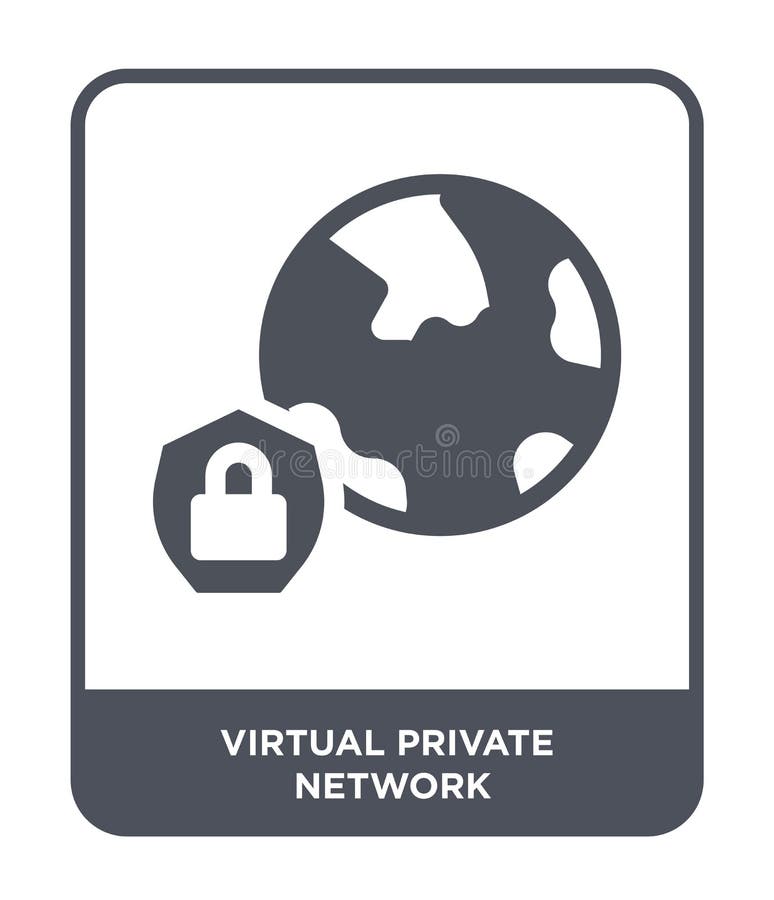 Private Network Icon in Trendy Design Style. Private Network Icon ...