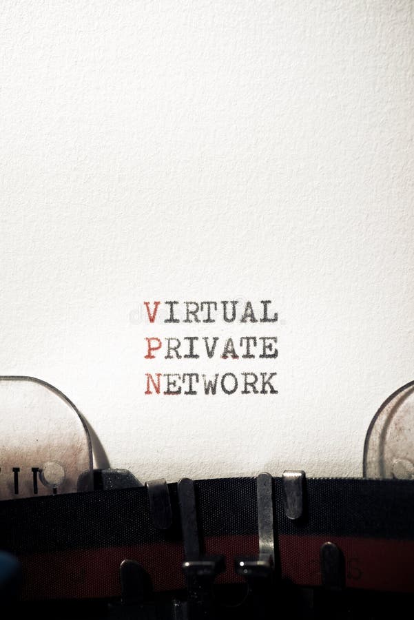 Virtual private network stock image. Image of acronym - 209992925
