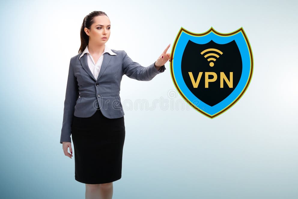 Virtual Private Network VPN Cyber Concept Stock Image - Image of ...