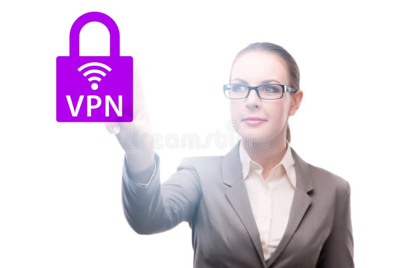 Virtual Private Network VPN Cyber Concept Stock Photo - Image of mobile ...