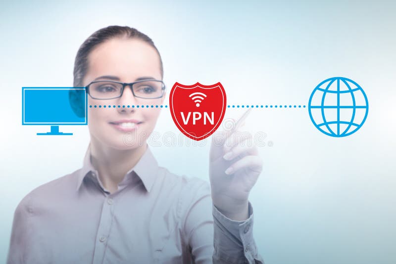 Virtual Private Network VPN Cyber Concept Stock Photo - Image of ...